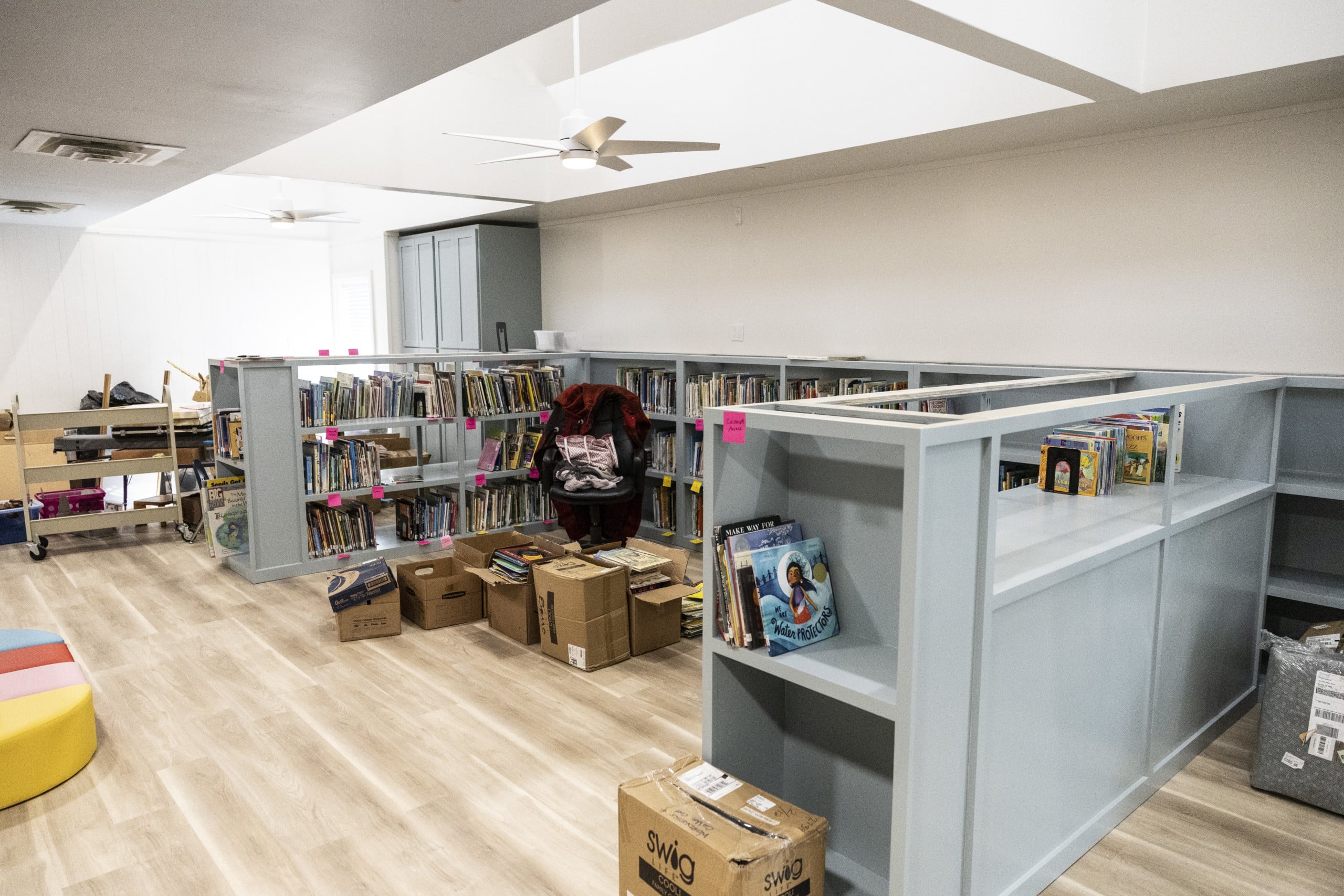 A remade library is all in a day's work at St. Peter's School – The ...