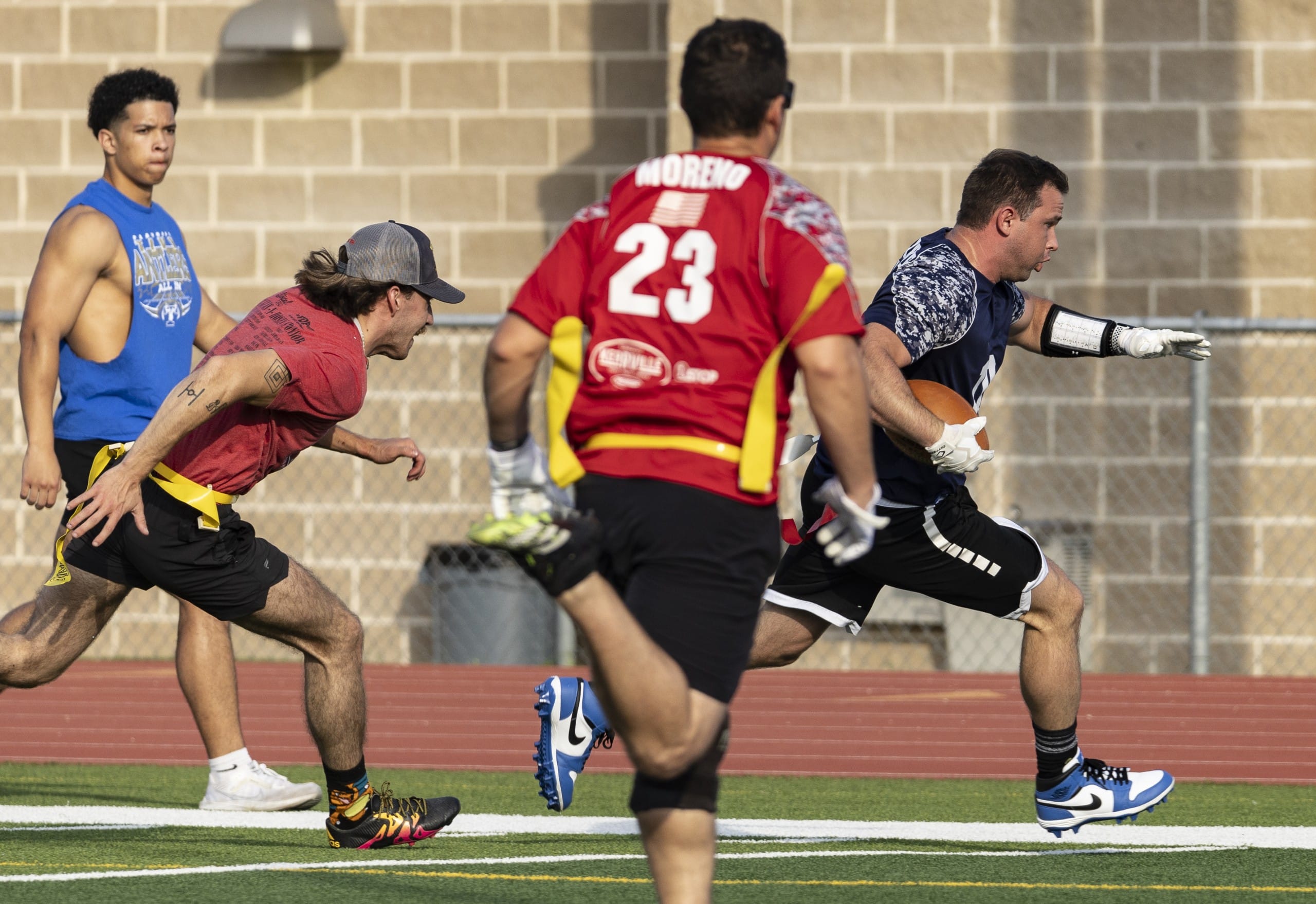 Photo gallery: The 2024 Guns and Hoses charity flag football game – The ...